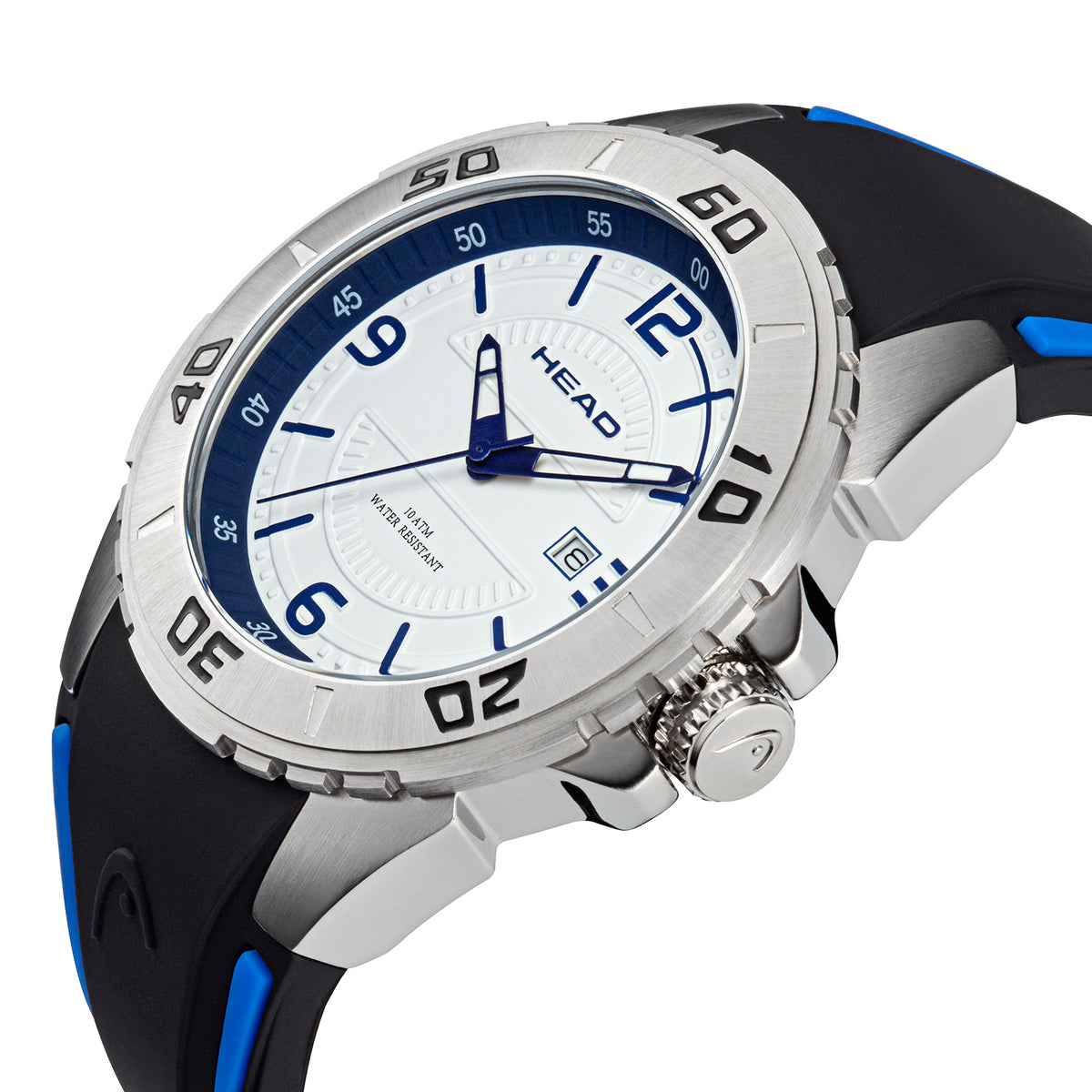 HEAD Watch VANCOUVER 2 Black/Blue | Official HEAD Watches Store ...